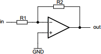 Inverting operational amplifier calculator | MustCalculate
